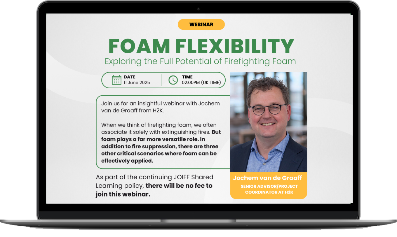 Event – JOIFF Webinar: Foam Flexibility – June 2025 – JOIFF