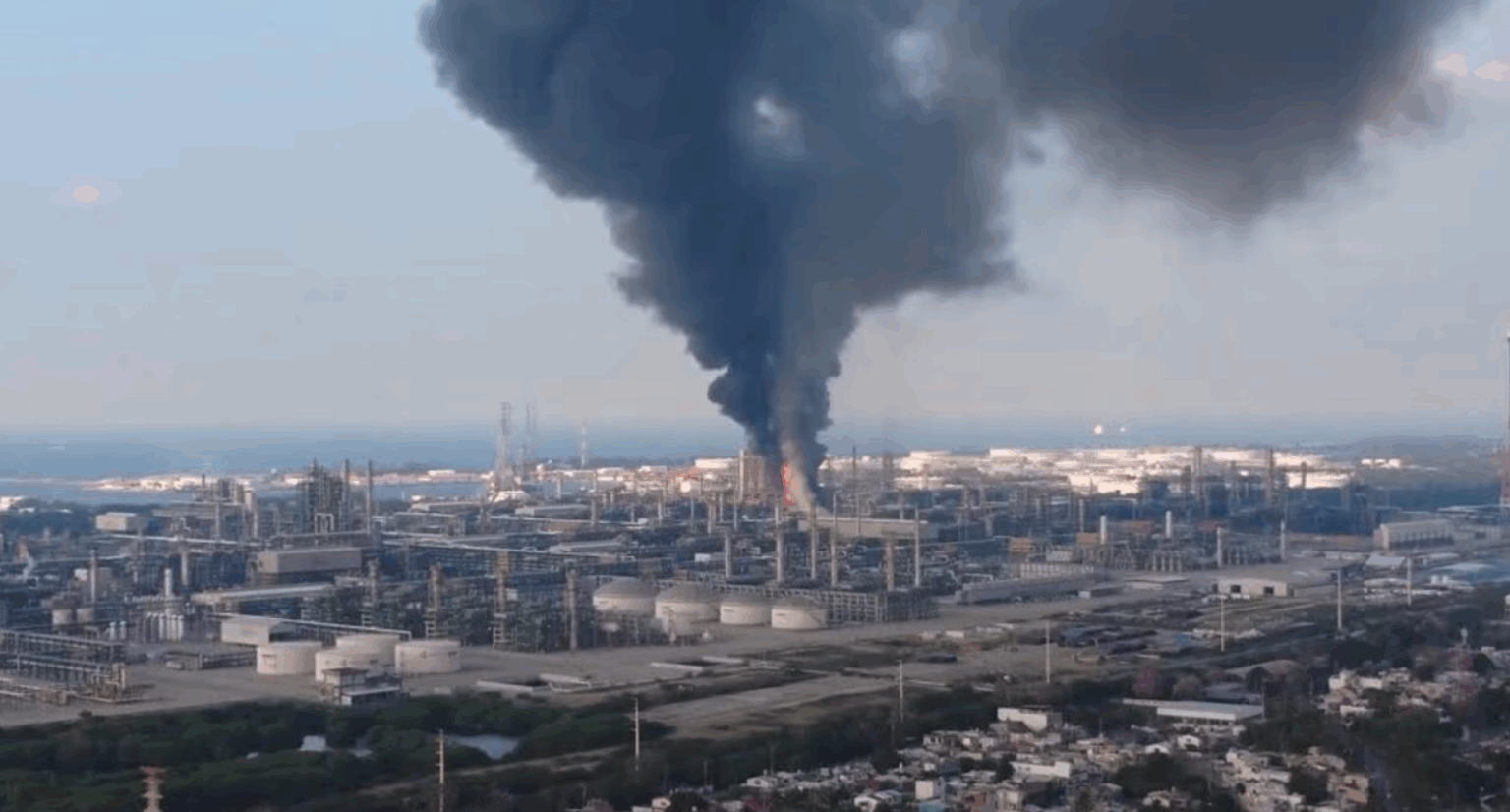 MEXICO – Second blaze in a month at Pemex’s Dos Bocas refinery raises ...